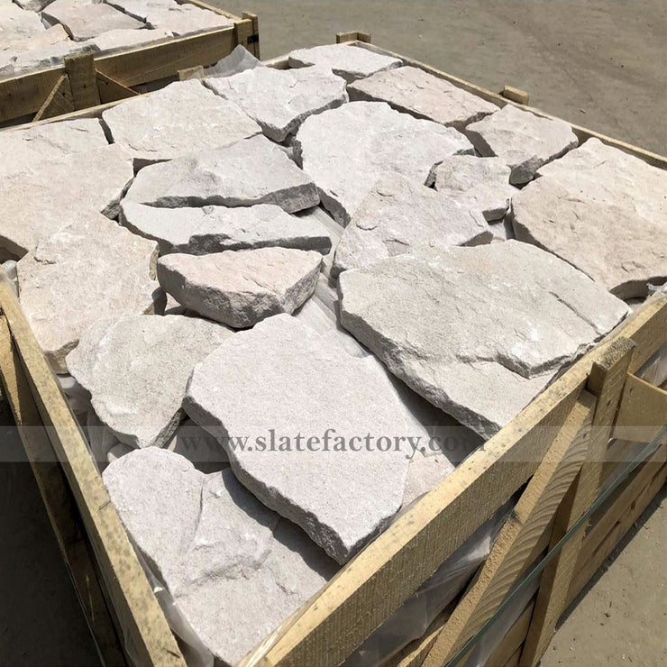 White Stone Veneer | Fieldstone Exterior Stone | Exterior Stone Veneer ...