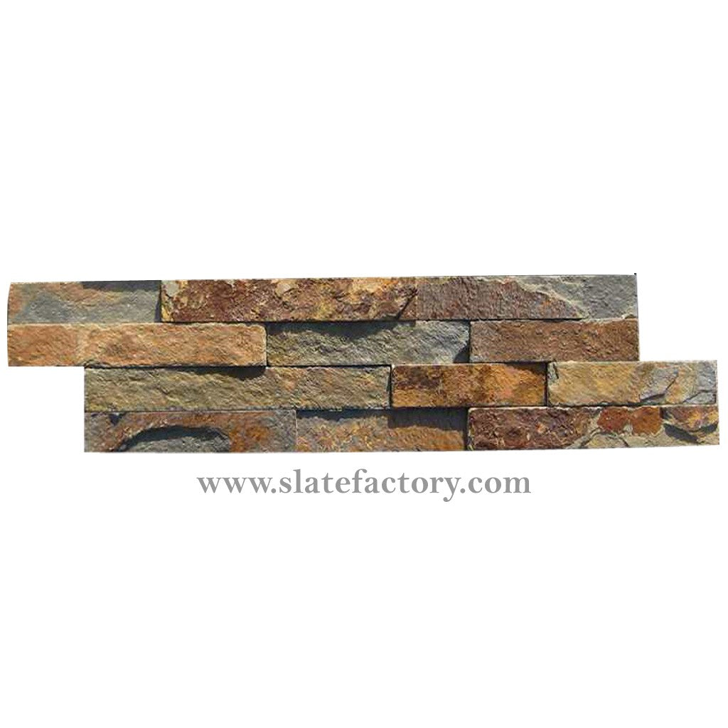 Gold Rush Splitface Ledger Panels | Real Stone Veneers | Ledger Corners ...