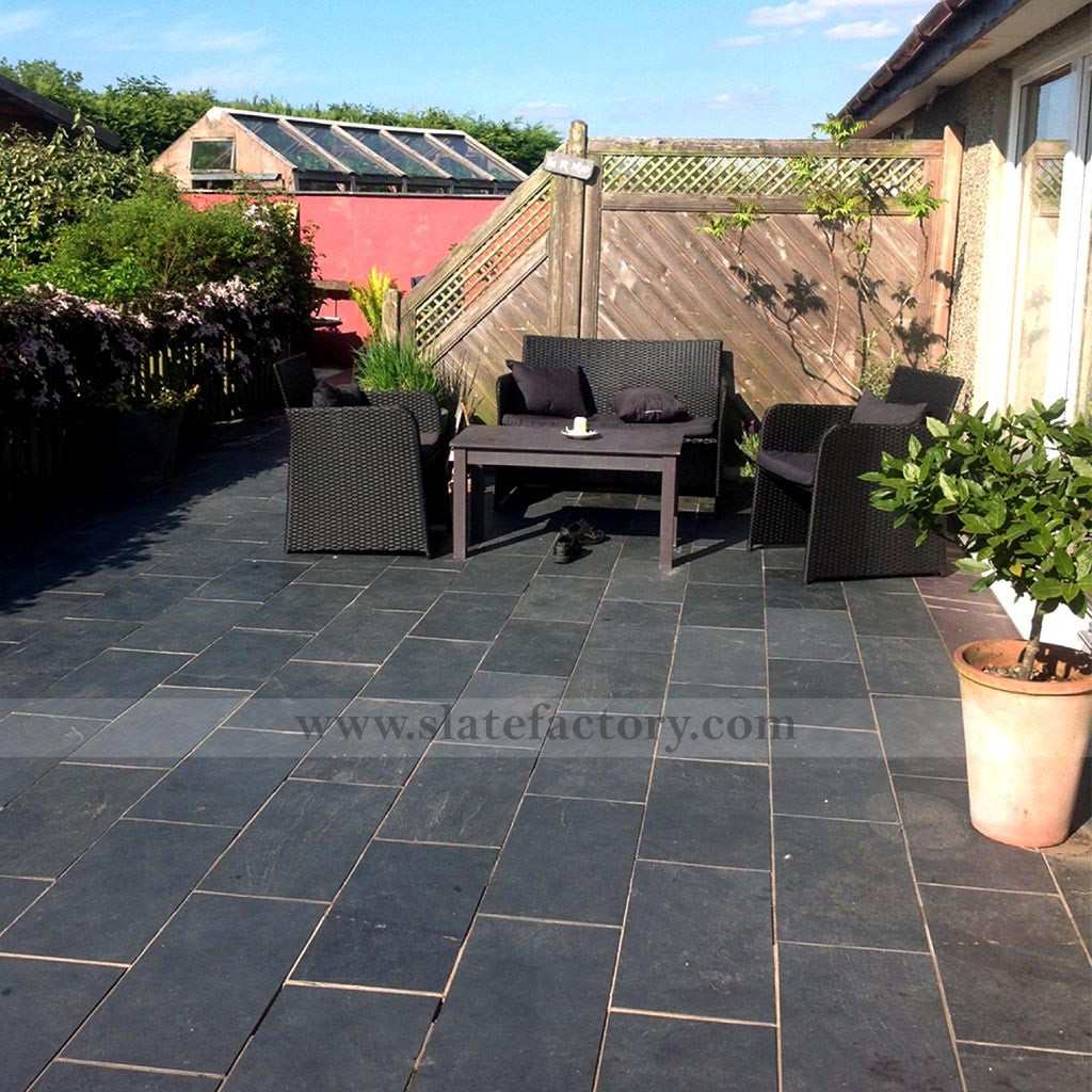 Natural Stone Pavers | Patio Pavers | Black Slate Pavers – Wandon Stone