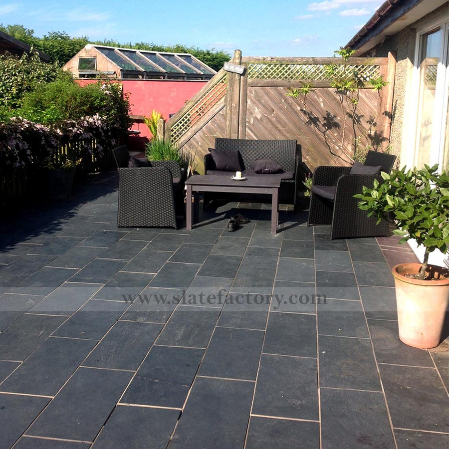 Natural Stone Pavers | Patio Pavers | Black Slate Pavers – Wandon Stone