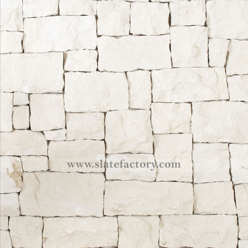 White Stone Veneer | White Ashlar Stone Pattern | White Stone Veneer ...